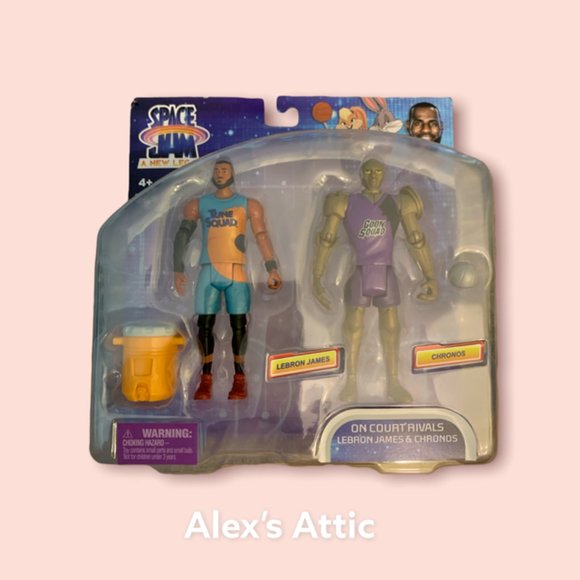 Toys | Space Jam A New Legacy On Court Rivals Lebron James Chronos ...